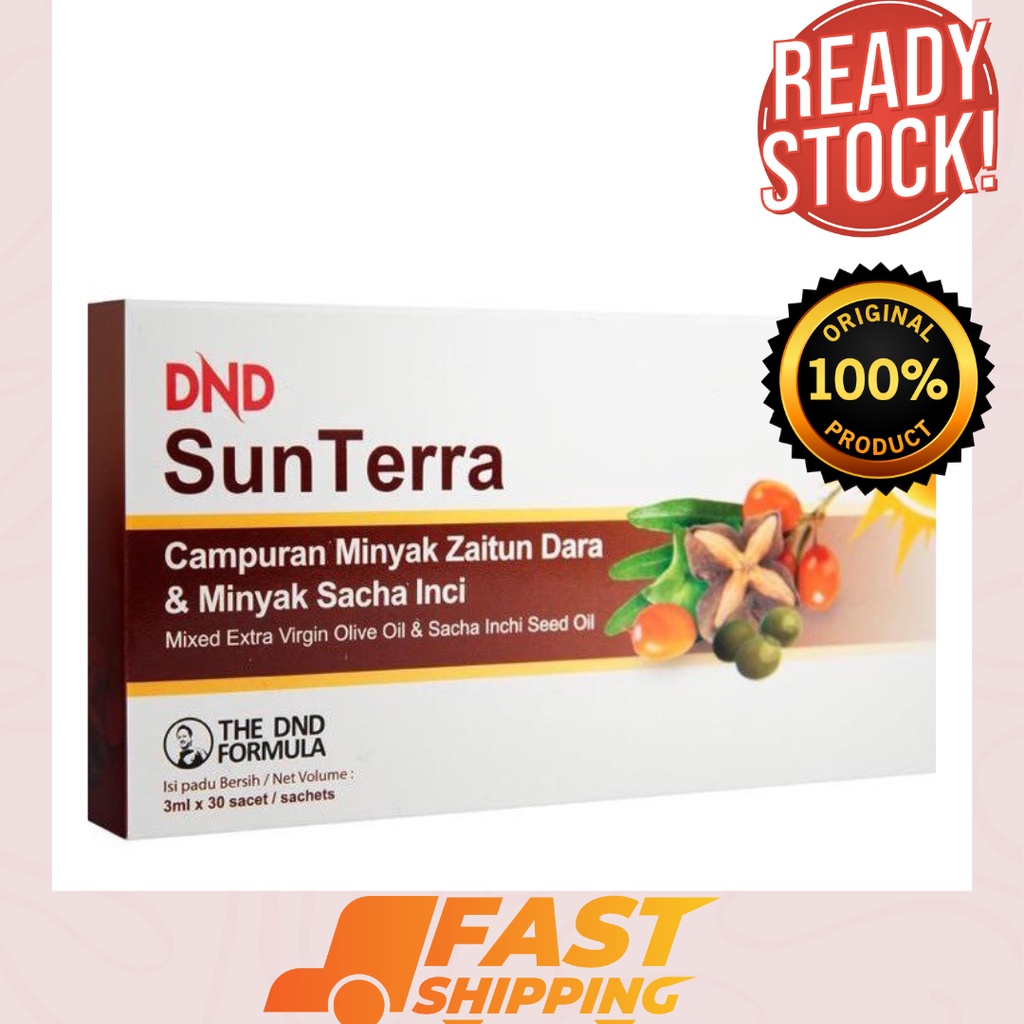DND Sunterra (Sacha Inchi + D3K2) | Shopee Singapore