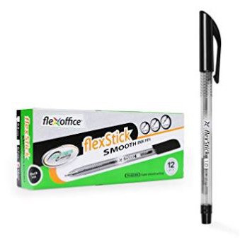 Flex Stick Office Flexstick Smooth Ink Pen Ballpen 12pcs | Shopee Singapore