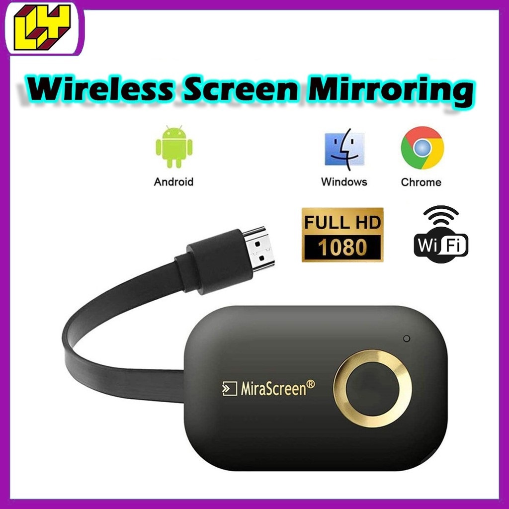 Miracast Anycast G9 Screen Mirroring 2.4G 1080P HD Wireless Display ...