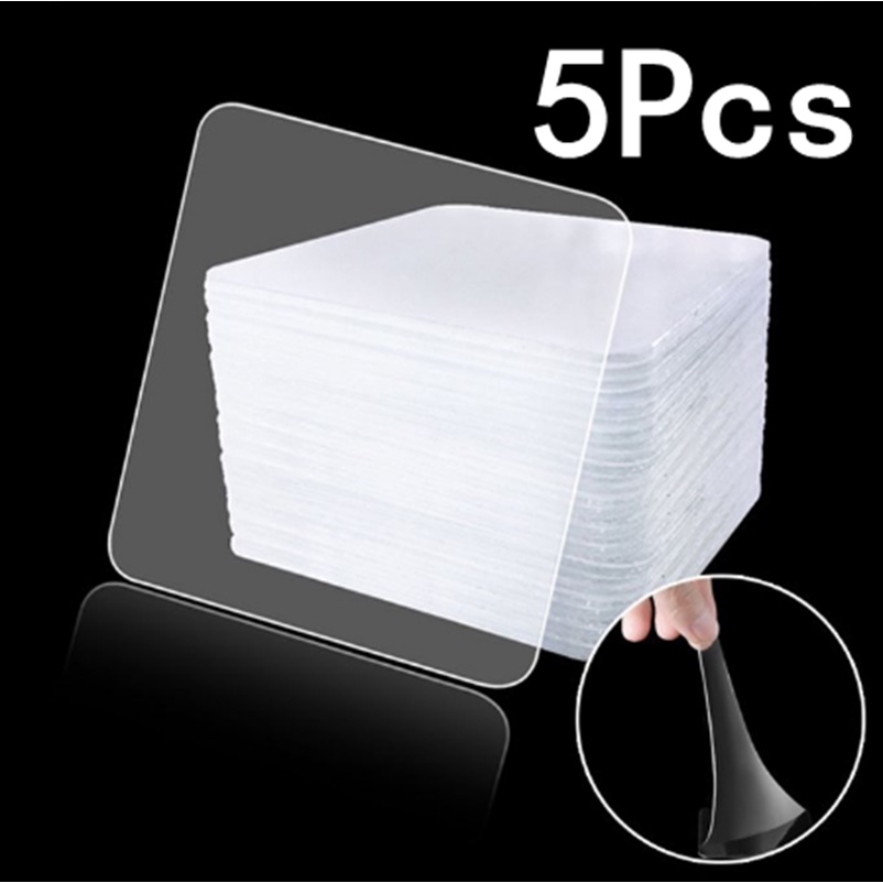 20 Pcs Double-Sided Transparent Adhesive Auxiliary Paste Strong ...