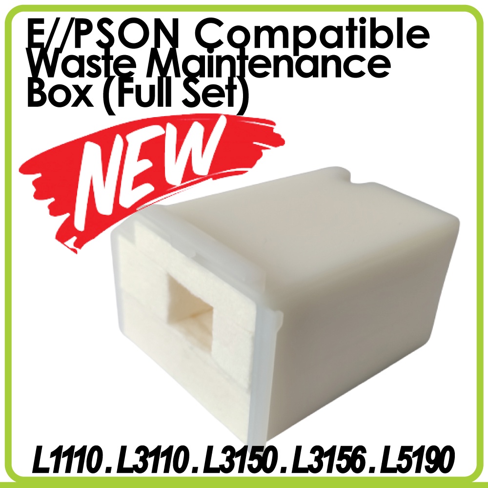 L1110 L3110 L3150 L5190 Epson Compatible Waste Ink Pad Maintenance box ...