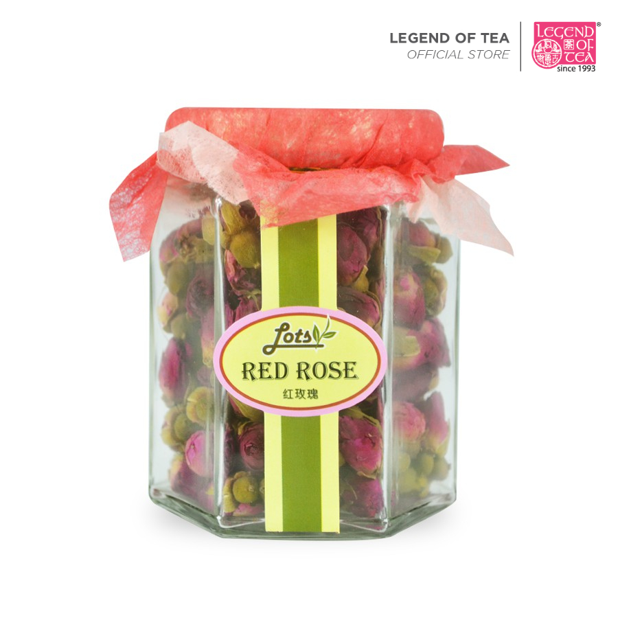 Lots Red Rose Flower Tea (40g) | Shopee Singapore