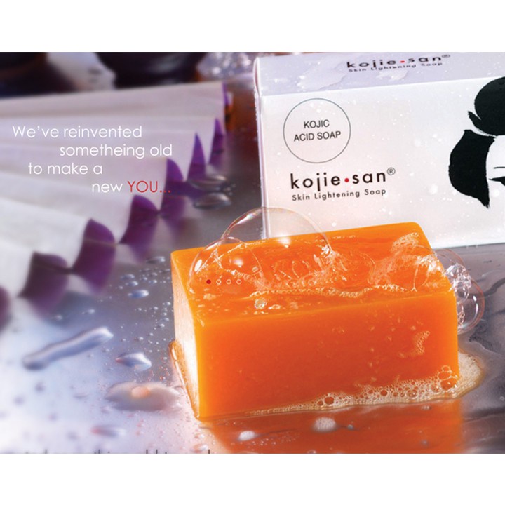 Kojie San Skin lightening Kojic Acid Soap (65g x 3 bars ) | Shopee ...