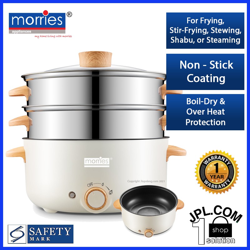 Morries 3L Multi Function Cooker MS333MC2S | Shopee Singapore