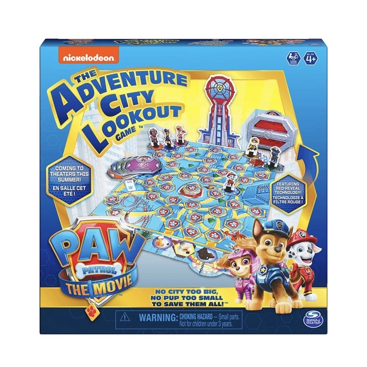 [SG SALE] PAW Patrol: The Movie Adventure City Lookout Tower Board Game ...