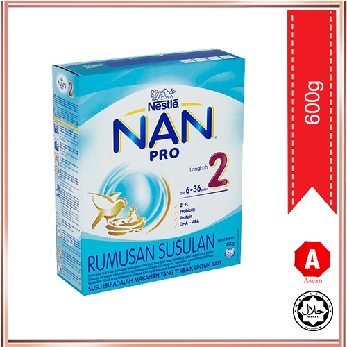 NESTLÉ NAN PRO FOLLOW UP FORMULA STEP 2 FOR CHILDREN 6-36 MONTHS 600G ...
