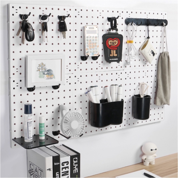 Pegboard Perforated Display Board Wall Display Rack Peg Board Wall ...