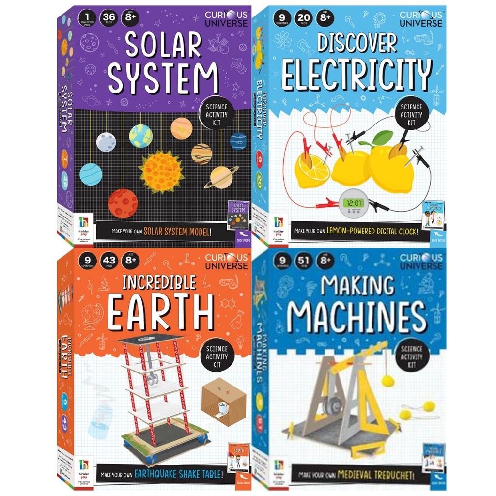 Curious Universe Kit: Solar System/Discover Electricity/Making Machines ...