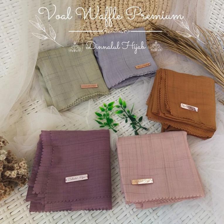 Premium Lasercut Voal WAFFLE by dinnalulhijab^ PACKING POUCH | Shopee ...