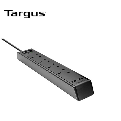 Targus Smart Surge 4 Extension Cord with 2 USB Ports | Shopee Singapore