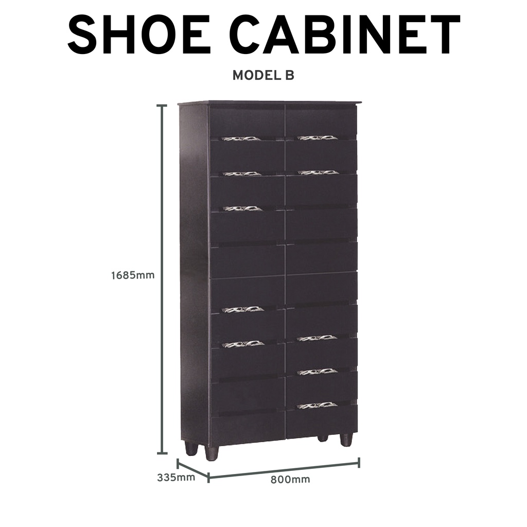 Shoe Cabinet Black Shoe Rack Tall Shoe Cabinet Shoe Storage Cabinet ...