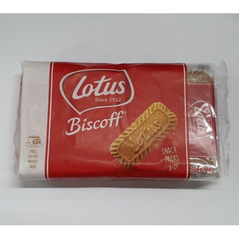 Lotus Biscoff Biscuit 124g | Shopee Singapore