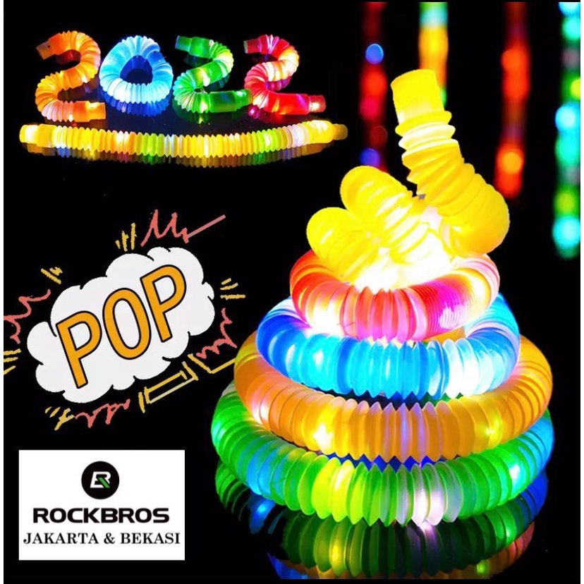 Pop Tube LED Tubes Lights It Lamp New Tube Fidget Toys Sensory Viral ...
