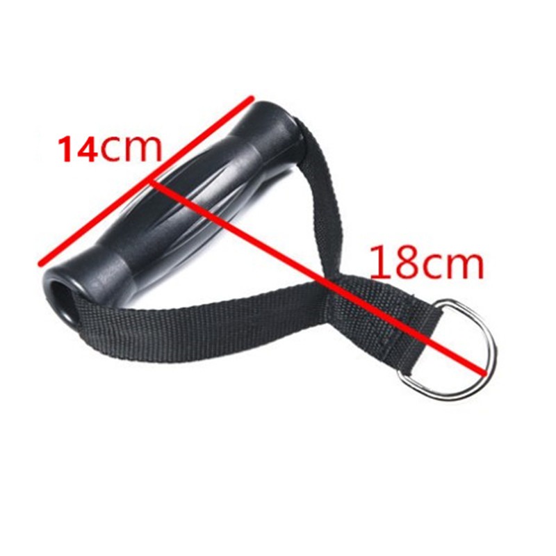 Tricep Handle Supports Pulling Gym Cables or Used for Home Gym Pulleys ...