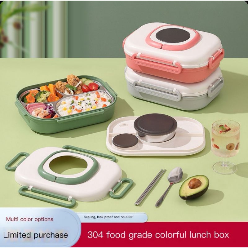 Ibex KIDS 1500ML lunchbox bento box steinless lunch box adult ...