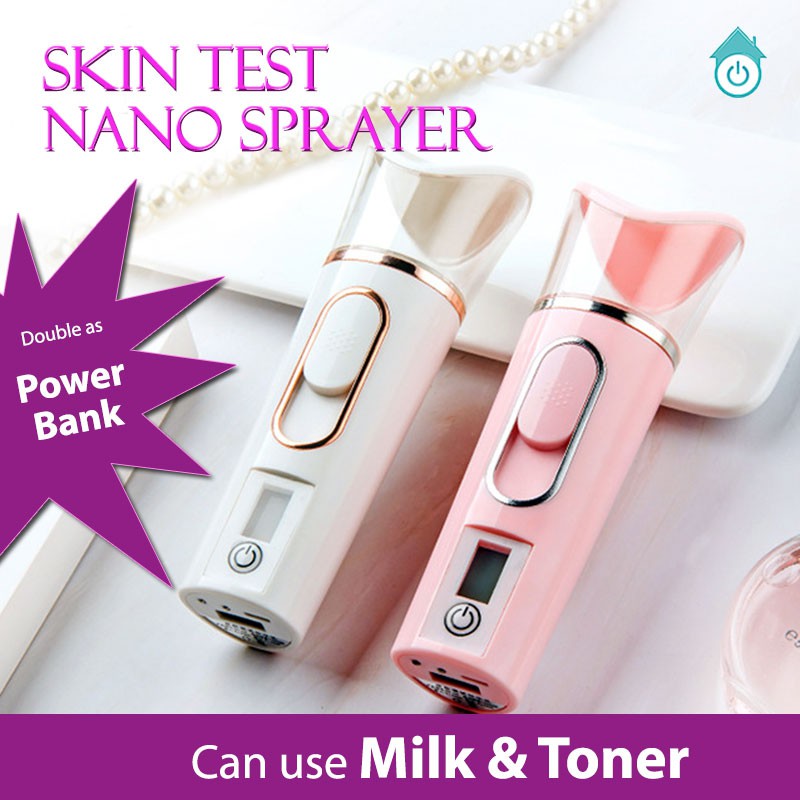 NFS229 / 3-in-1 Skin Test Nano Sprayer / Skin Moisturizer with Skin ...