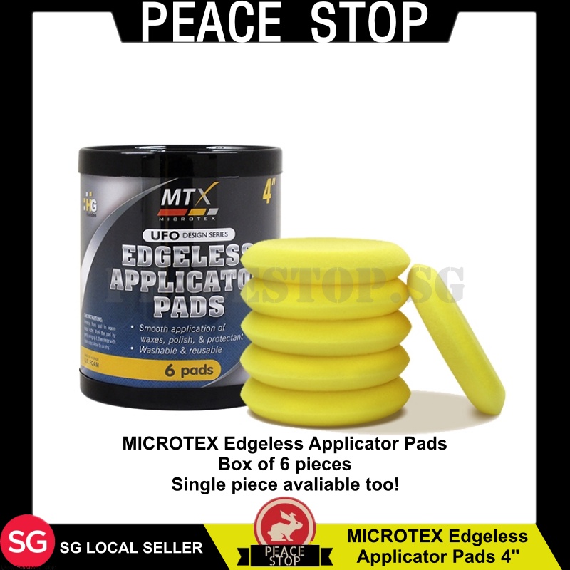 MTX Microtex Edgeless Applicator Pads 4-inchs | Shopee Singapore