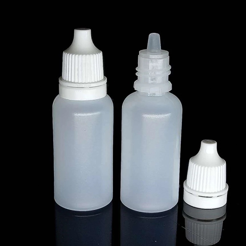 7 Size Empty Plastic Eye Drop Bottle/Squeezable Dropper Bottles ...