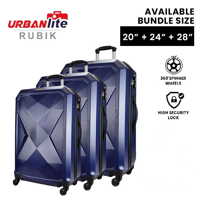 (SG Ready Stock)Urbanlite RUBIK (3 in1) 20" +24" 28" Bundle Set 360 ...
