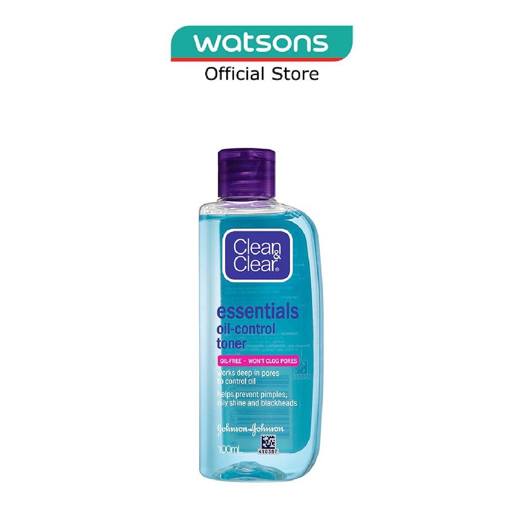 CLEAN & CLEAR Clean & Essentials Oil Control Toner 100Ml | Shopee Singapore
