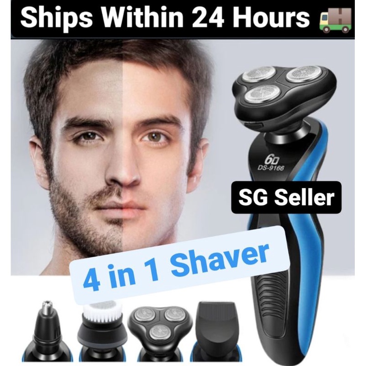 Local 4 In 1 Electric Shaver Triple Blade Razor Men Clipper ...