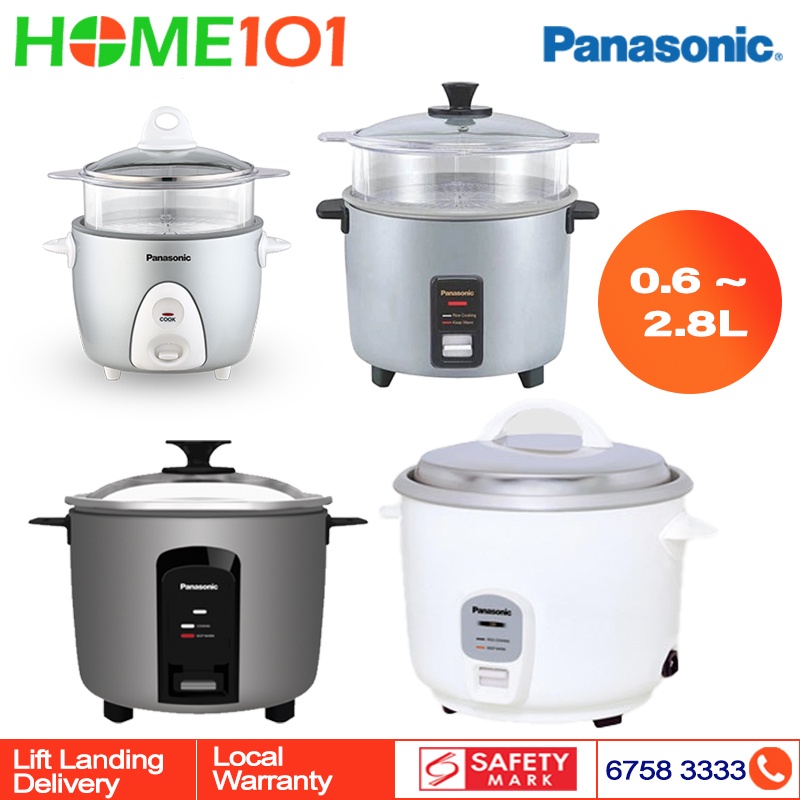 Panasonic Rice Cooker 0.6L/1.0L/1.8L/2.2L/2.8L [SR-G06][SR-Y10][SR-Y18 ...
