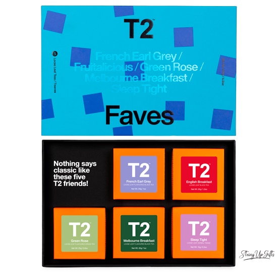 T2 Tea Five Gift Pack - Faves | Shopee Singapore
