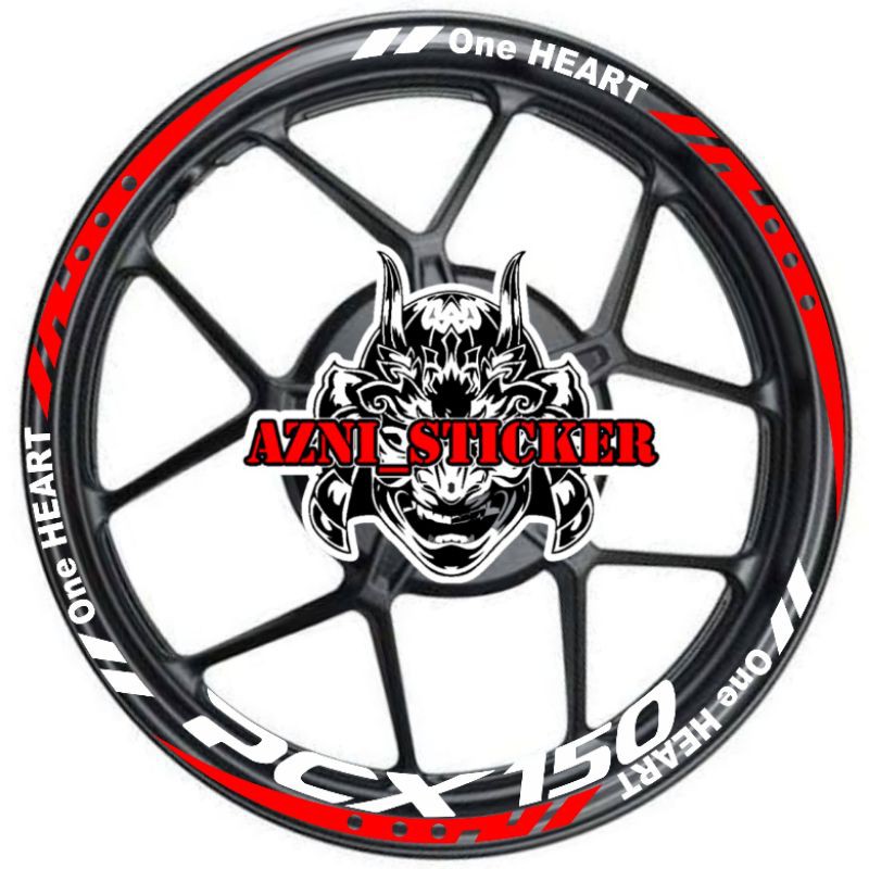 Pcx stickers Rim stickers honda pcx 150 rim stickers | Shopee Singapore