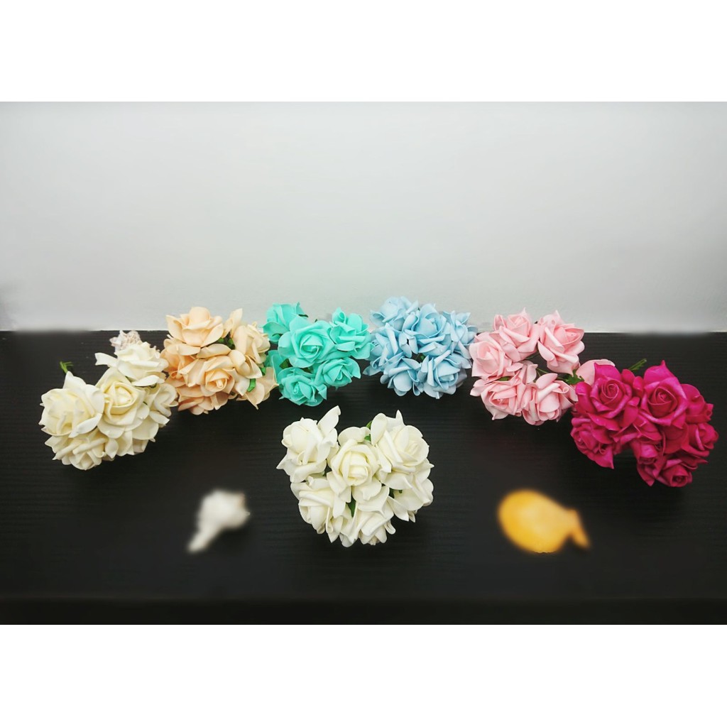 Flower Sponge Rose Artificial, Wedding, Events, arrangement Afaux101 ...
