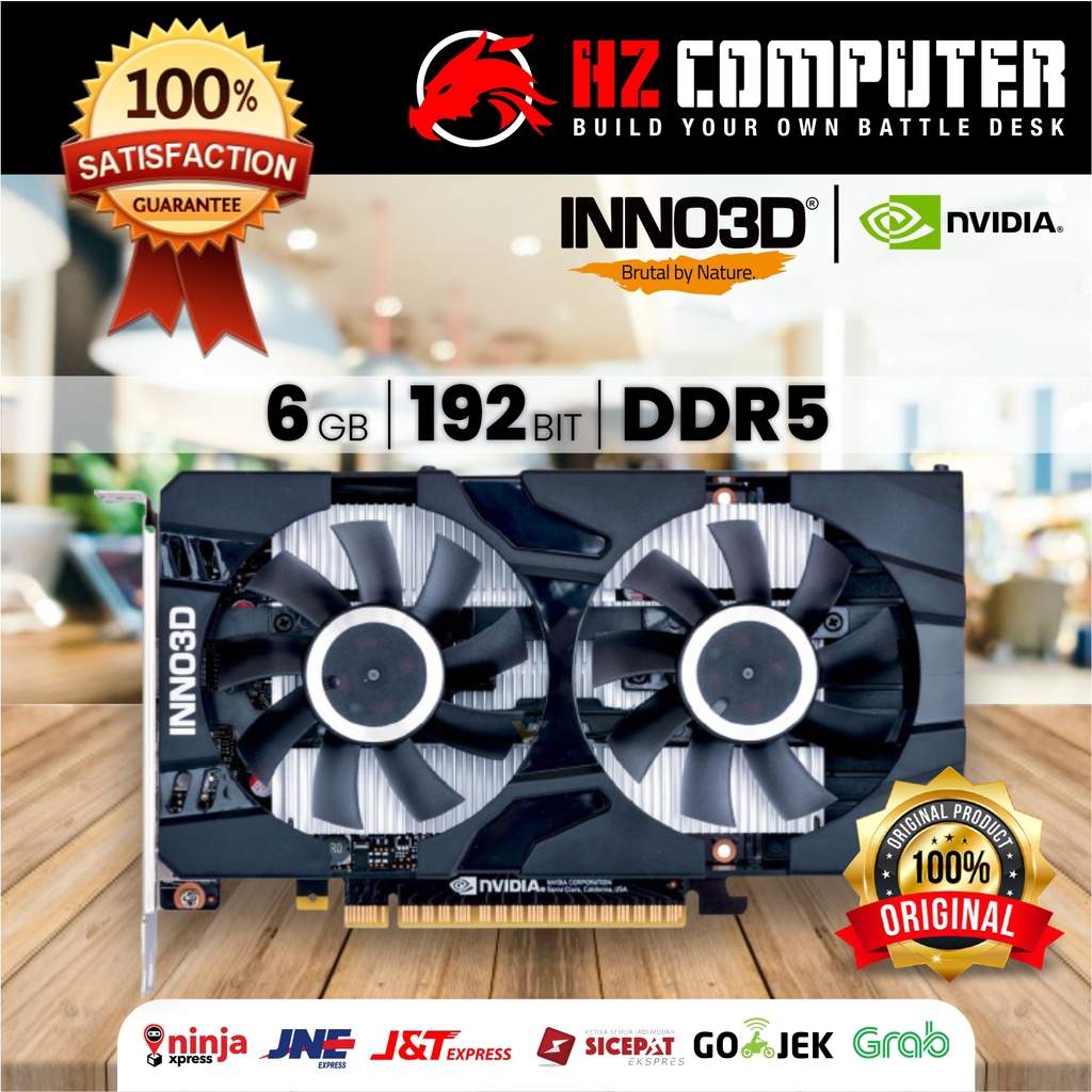 Inno3d GTX 1660 Twin X2 6GB | Gddr5 | 192-bit | Nvidia | Geforce ...