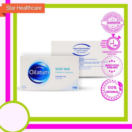 Oilatum Soap Bar For Dry Skin Stada100gx3 [exp date: 09/25] | Shopee ...