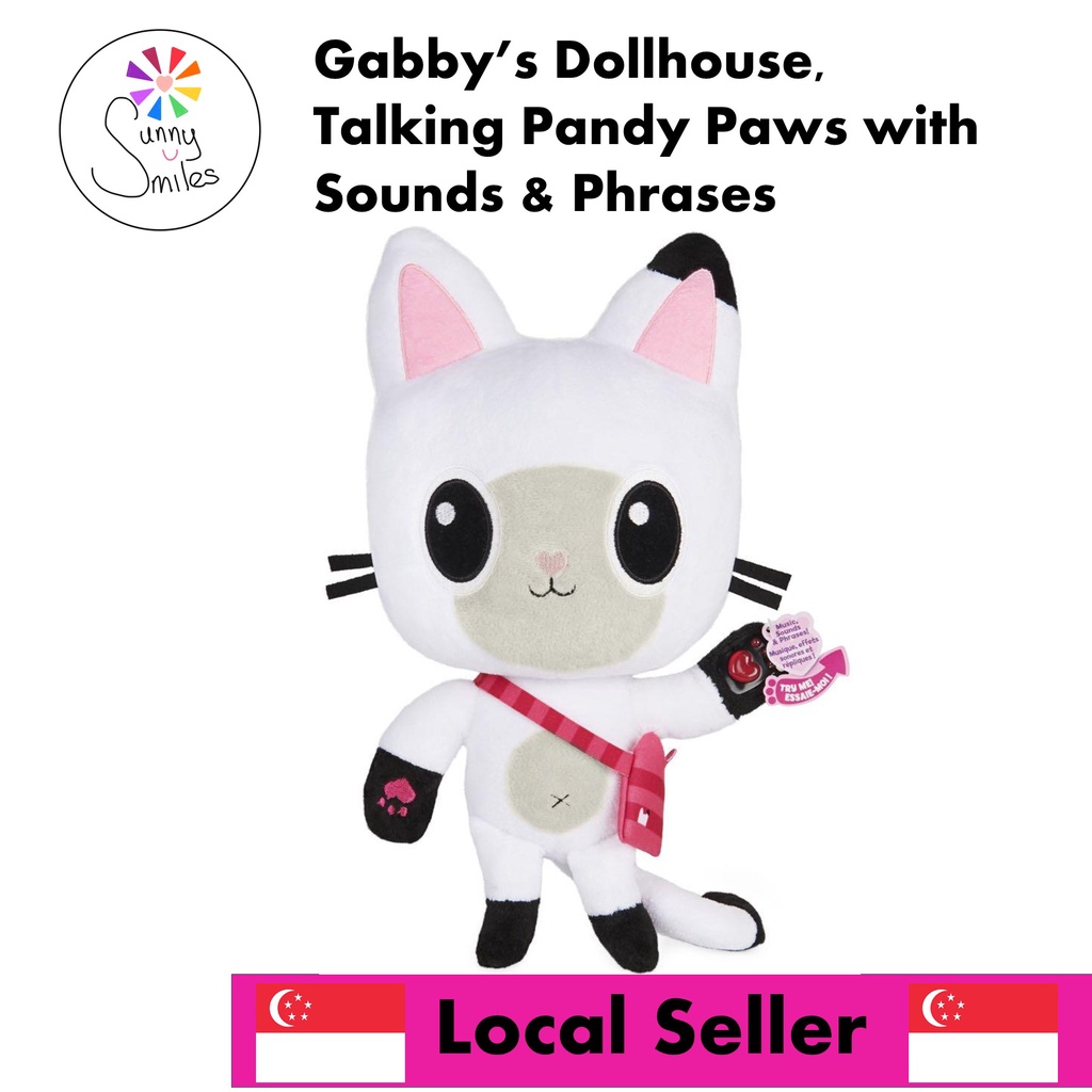 Gabby’s Dollhouse, Talking Pandy Paws with Sounds & Phrases | Shopee ...