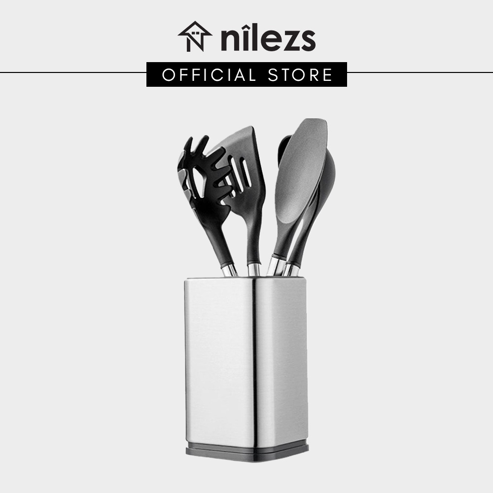 Stainless Steel Utensil Holder/Cutlery Storage, Organizer in Kitchen ...