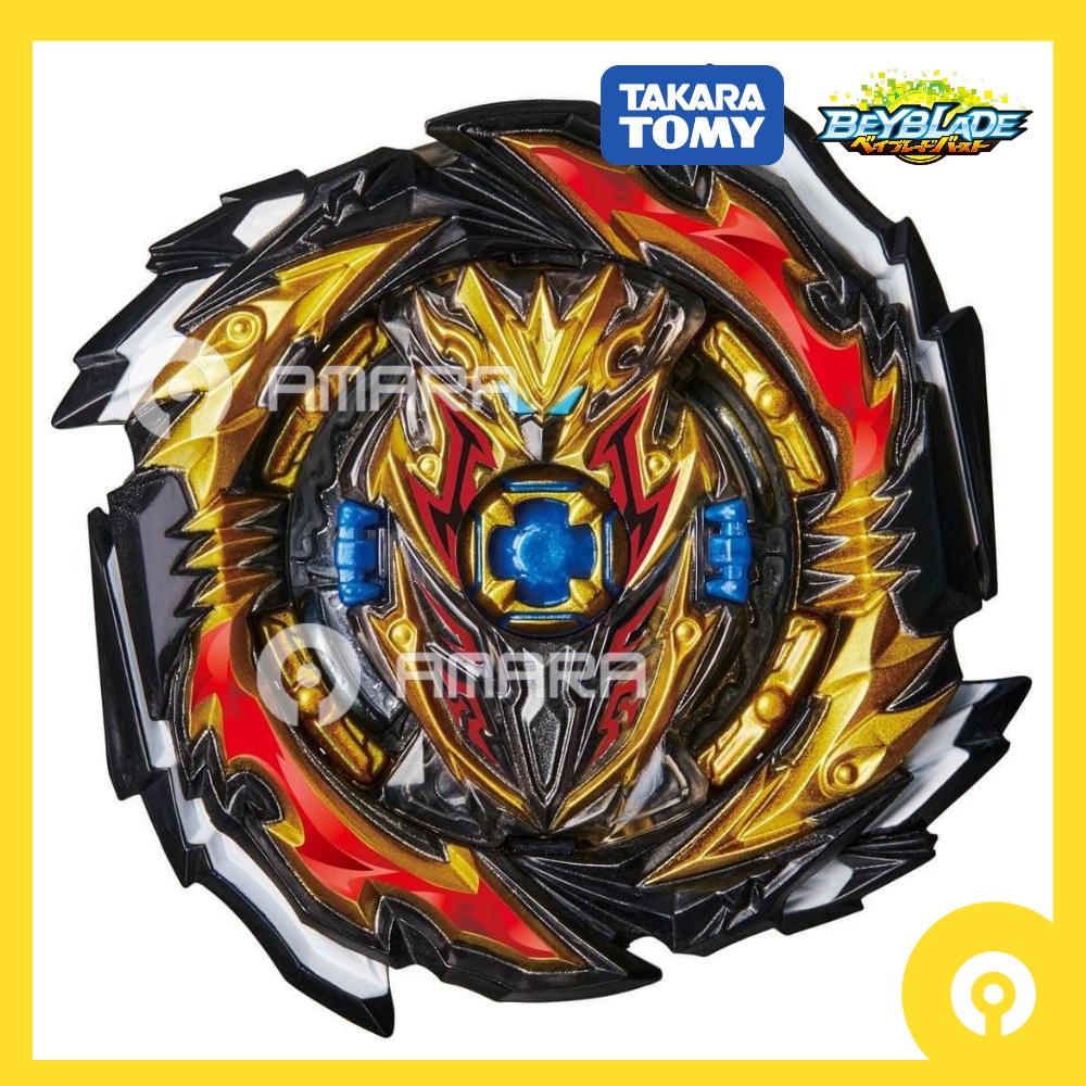 TAKARA TOMY BEYBLADE B-196 02 TEMPEST ACHILLES XCEED'+Z 1B BURST DB ...
