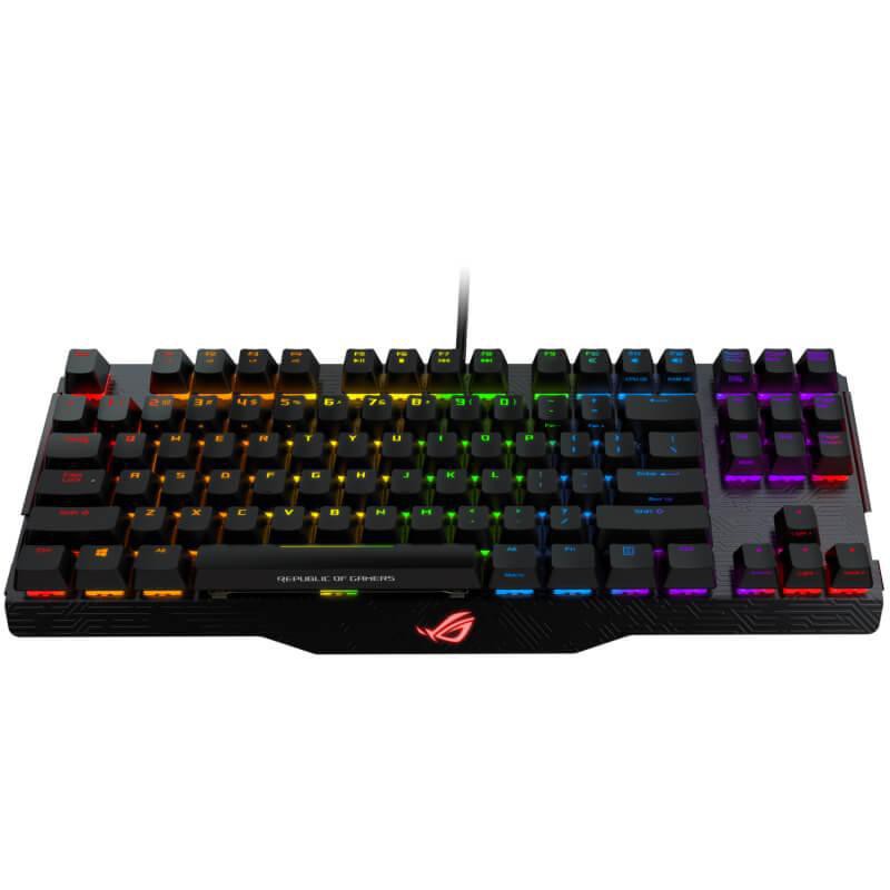 ASUS ROG Claymore Core RGB Gaming Keyboard / MX Blue/Red Keys (2 Year ...