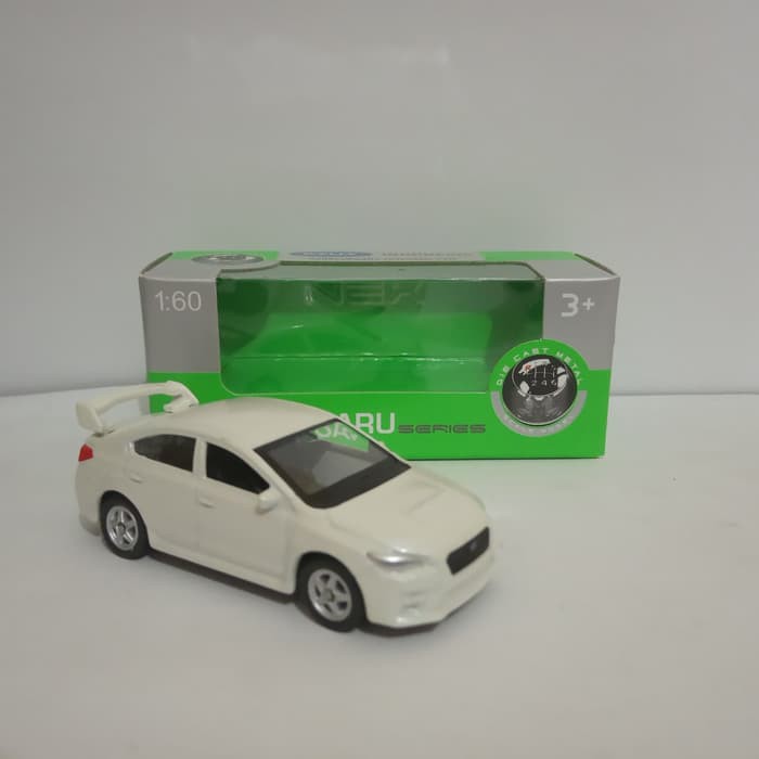 Subaru WRX STI Diecast miniature Welly Nex sports car scale 60 price ...