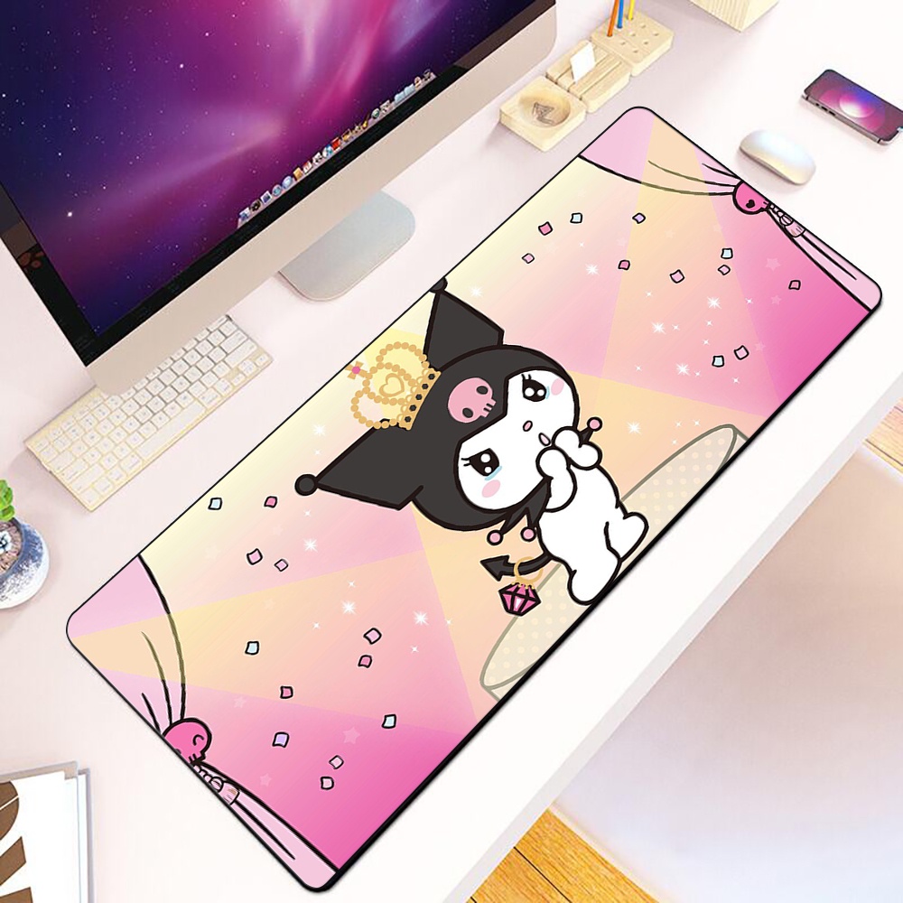 Hello Kitty kuromi my melody Mousepad HD Printing Computer Gamers ...