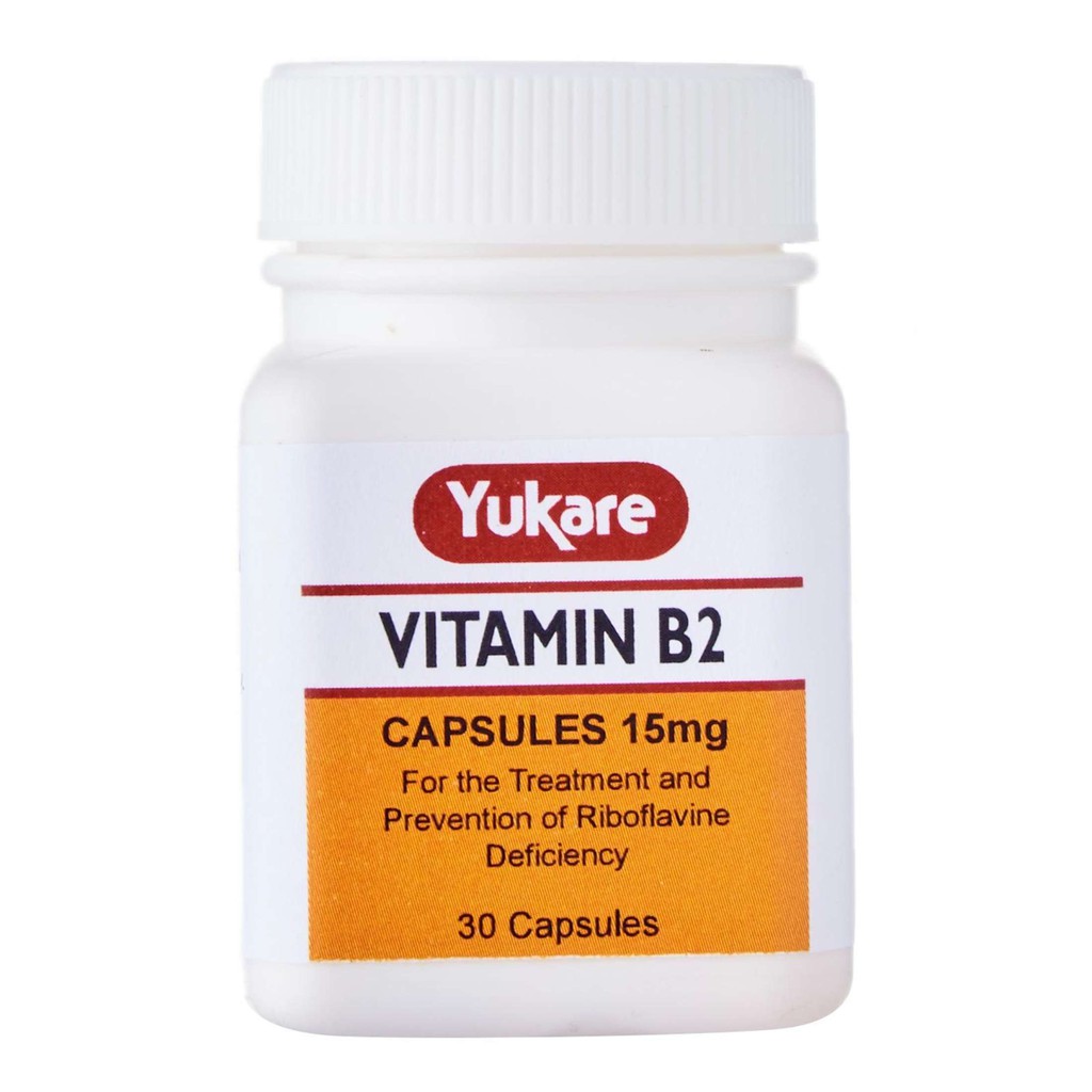 [Bundle of 4] Yukare Vitamin B2 Capsules 15Mg 30s - By Medic Drugstore ...