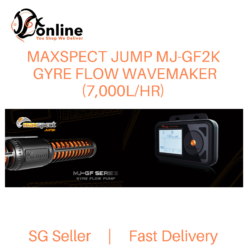 MAXSPECT JUMP MJ-GF2K GYRE FLOW Wavemaker (7000L/Hr) | Shopee Singapore