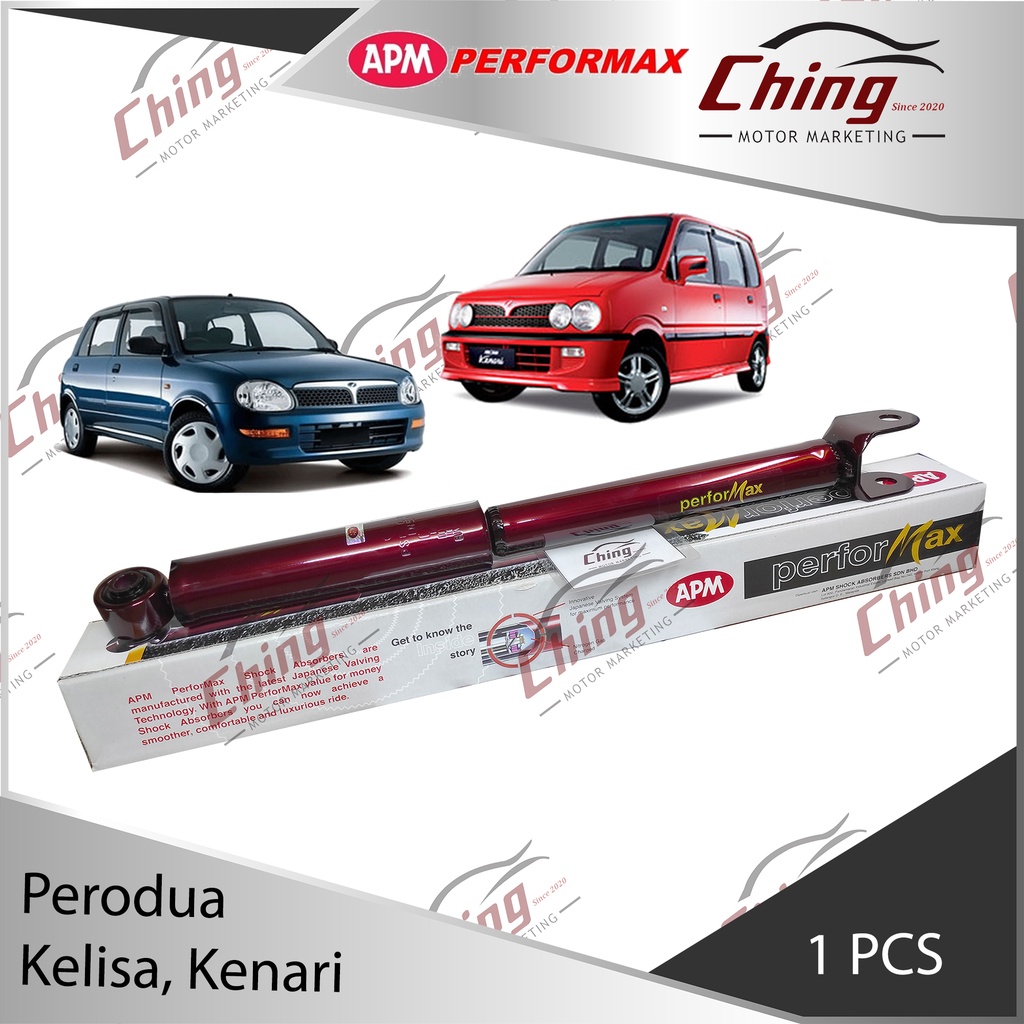 APM PERFORMAX - PERODUA KELISA, KENARI REAR ABSORBER (PSE 1020M ...