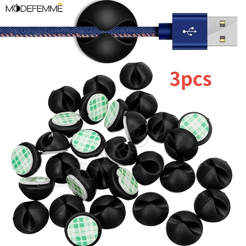 3 Pcs Cable Winder Organizer / USB Charging Cable Management Winder ...