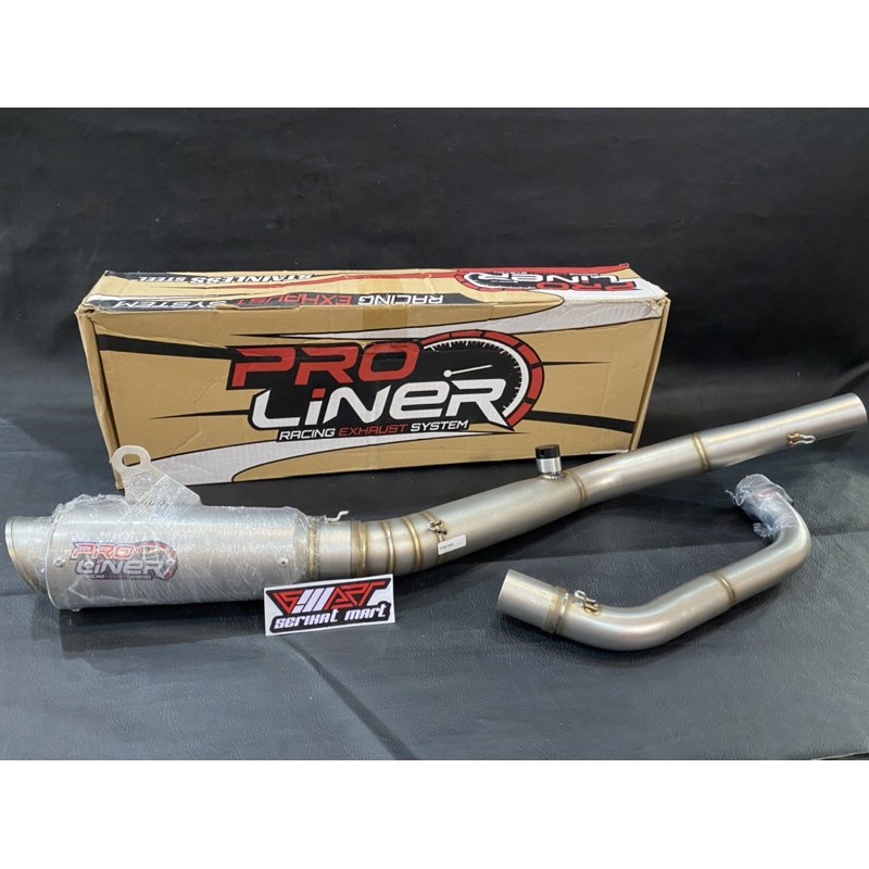 Exhaust PROLINER TR1 PRO SONIC 150 CC BORE UP SPECIAL EDITION | Shopee ...