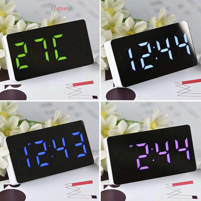 ⭐ Hot selling ⭐ Alarm Clock Mini Small Timer Calendar Temperature ...