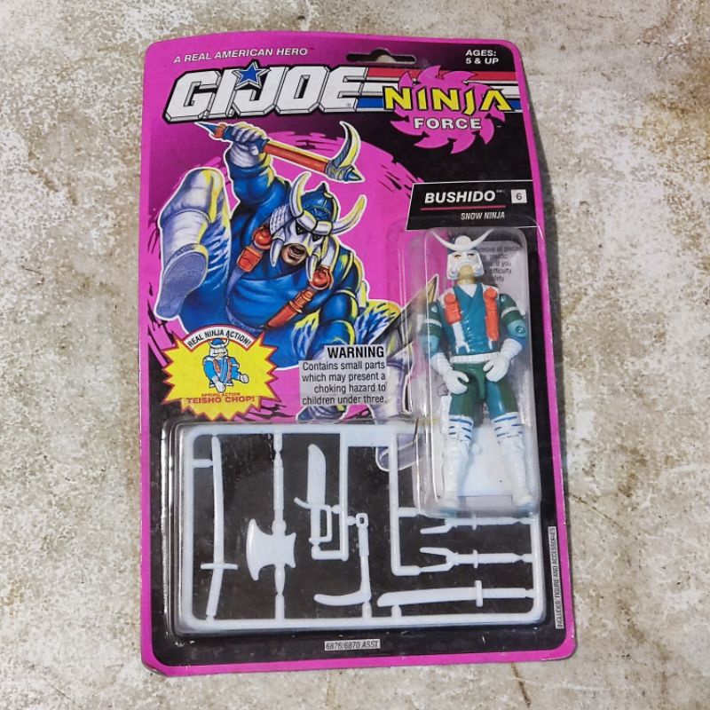 vintage gi joe ninja force bushido action figure | Shopee Singapore