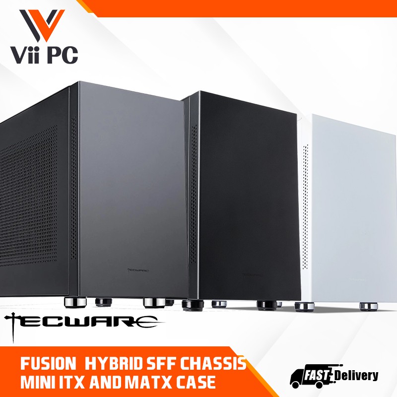 Tecware Fusion Steel Hybrid SFF Chassis [3 Color Options][TPG OPTION ...