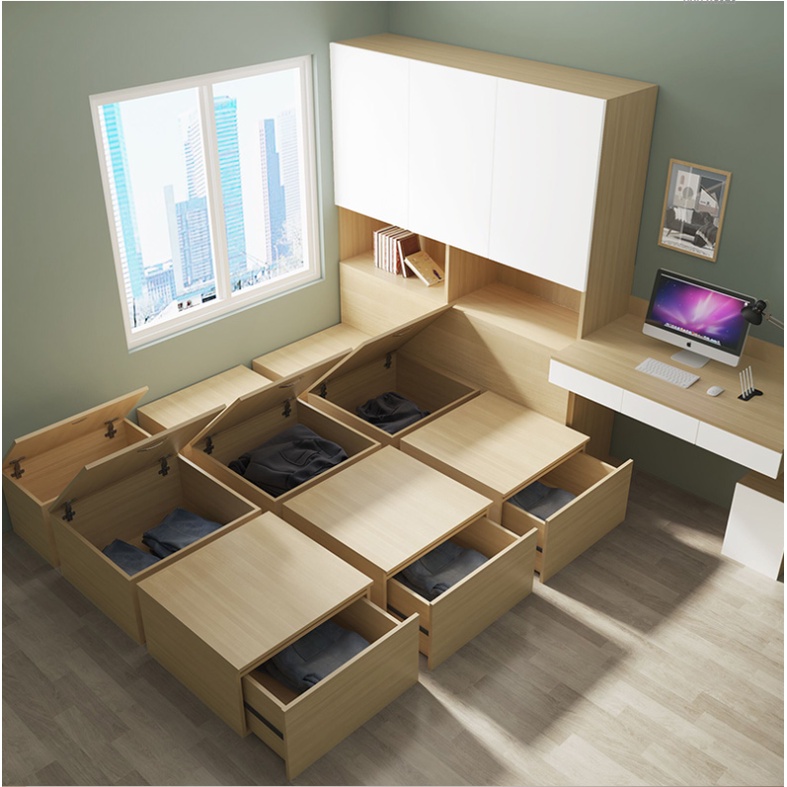 Tatami Storage Box Tatami Storage Bed Wardrobe Customized Tatami ...