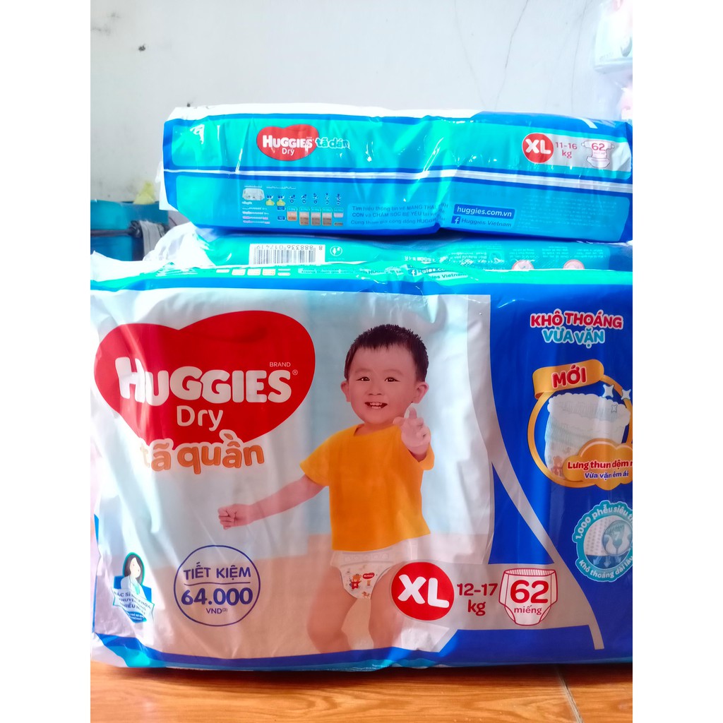 Huggies diapers, diapers size M 74, L 68, XL 62 (New model) | Shopee ...
