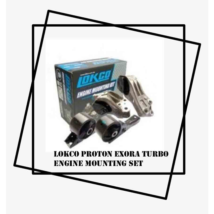 [XL]LOKCO PROTON EXORA BOLD CFE TURBO ENGINE MOUNTING SET (4IN1 SET ...