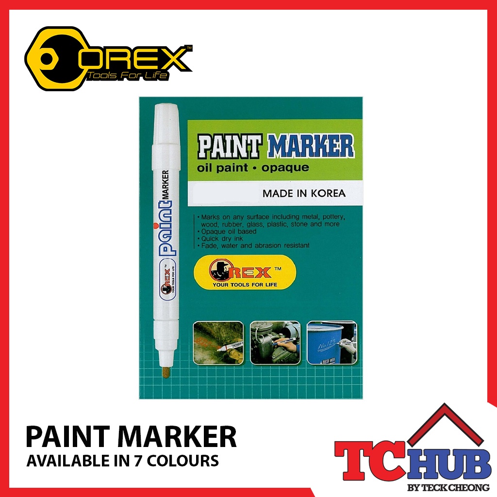 [Orex] Oil Paint Marker (1PC) | Shopee Singapore