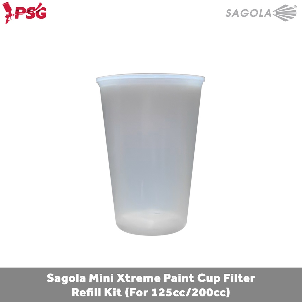 Sagola Mini Xtreme Paint Cup Filter Refill Kit (For 125cc/200cc Size ...